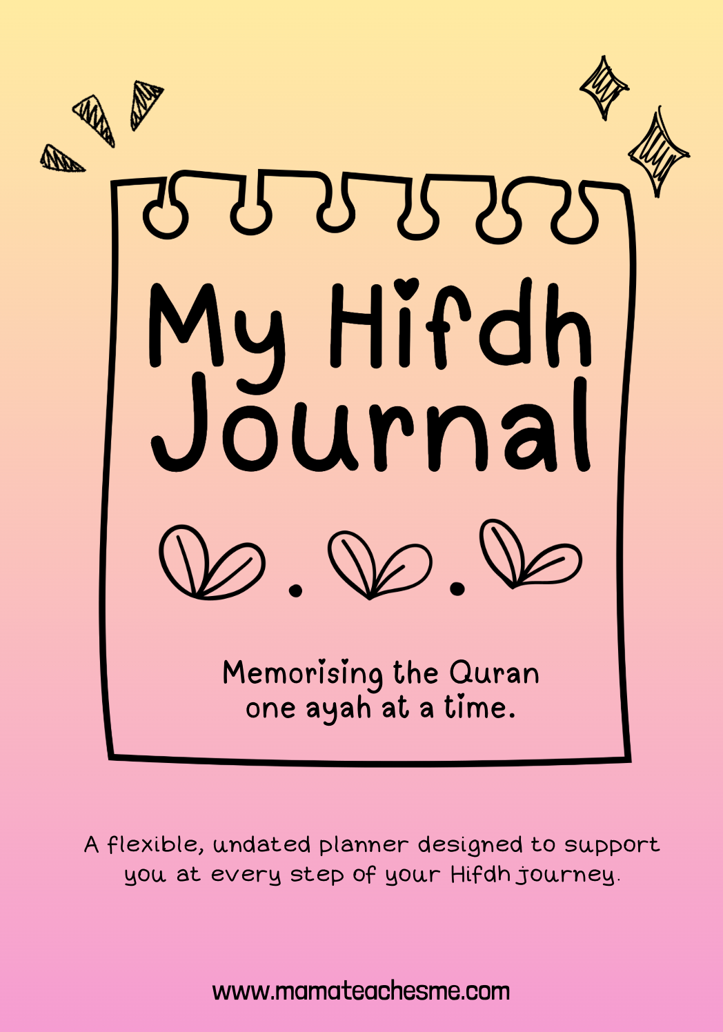 My Hifdh Journal (for Girls) – Anafiya Gifts UK