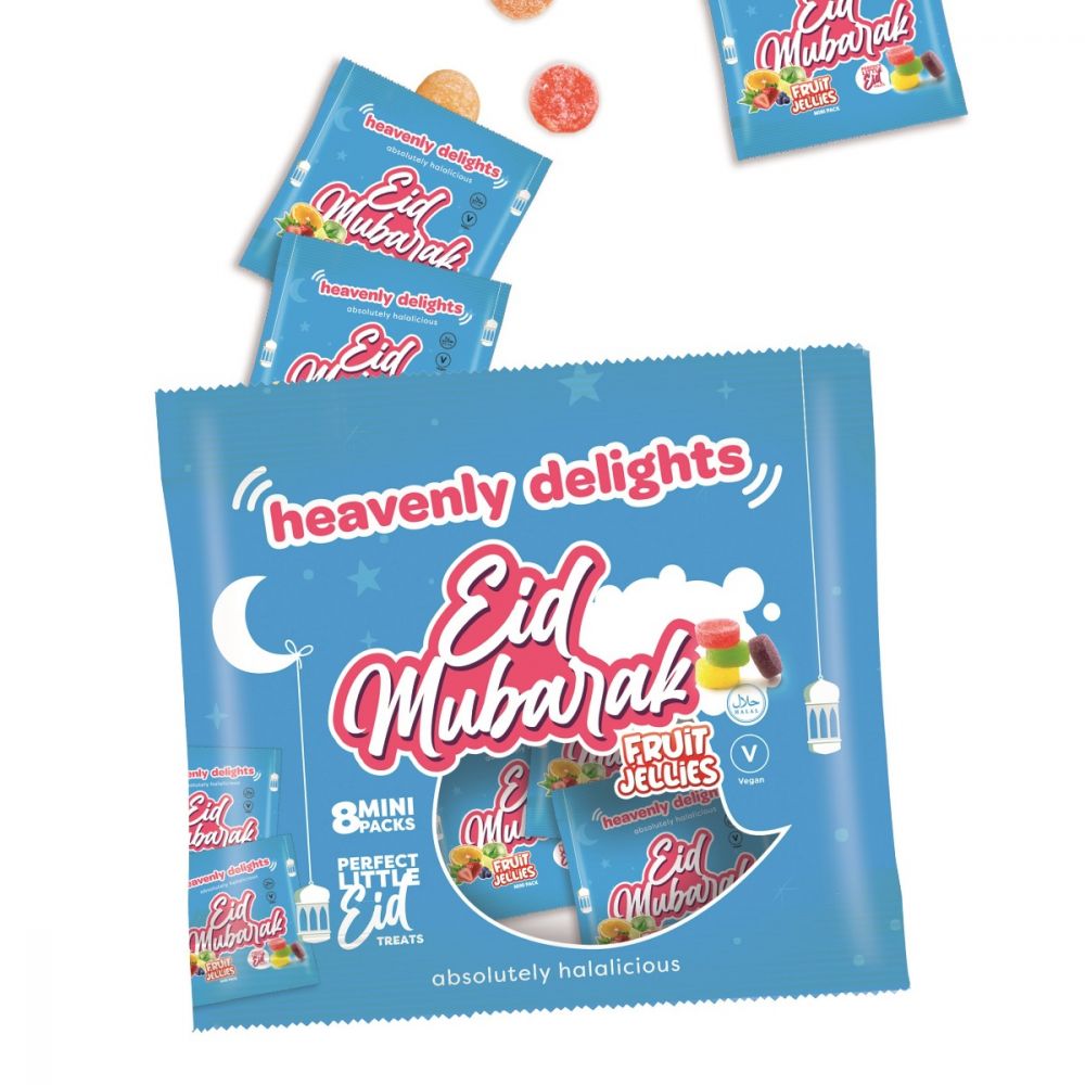 Eid Mubarak Sweets Multipack - 8 Mini Packs – Anafiya Gifts UK