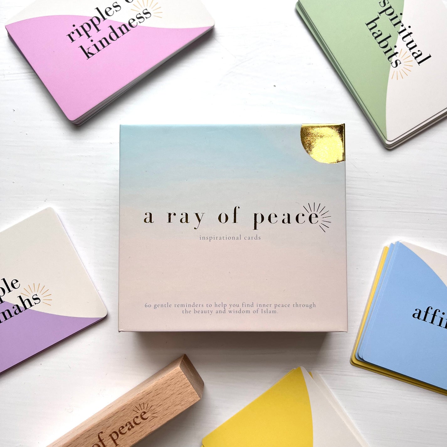 A Ray of Peace - Inspirational Cards – Anafiya Gifts UK