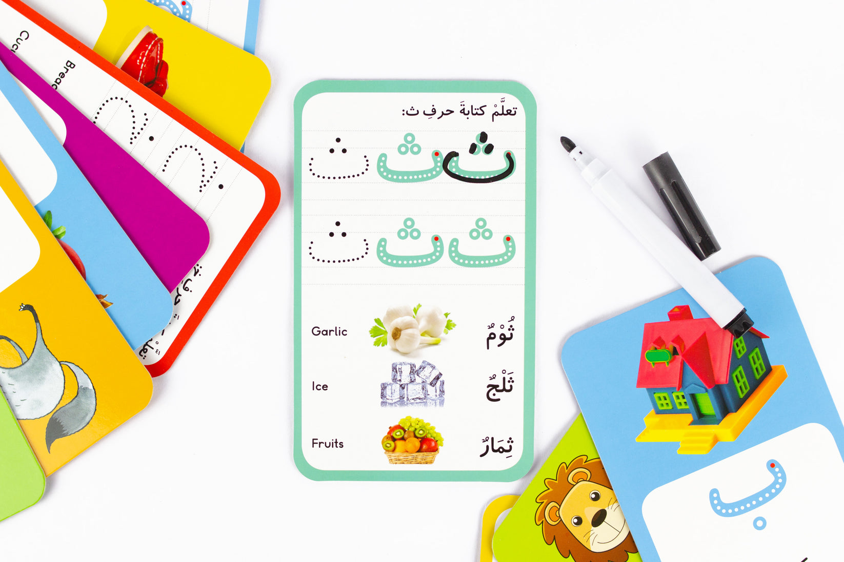 Activity Flash Cards: Arabic Alphabet – Anafiya Gifts UK