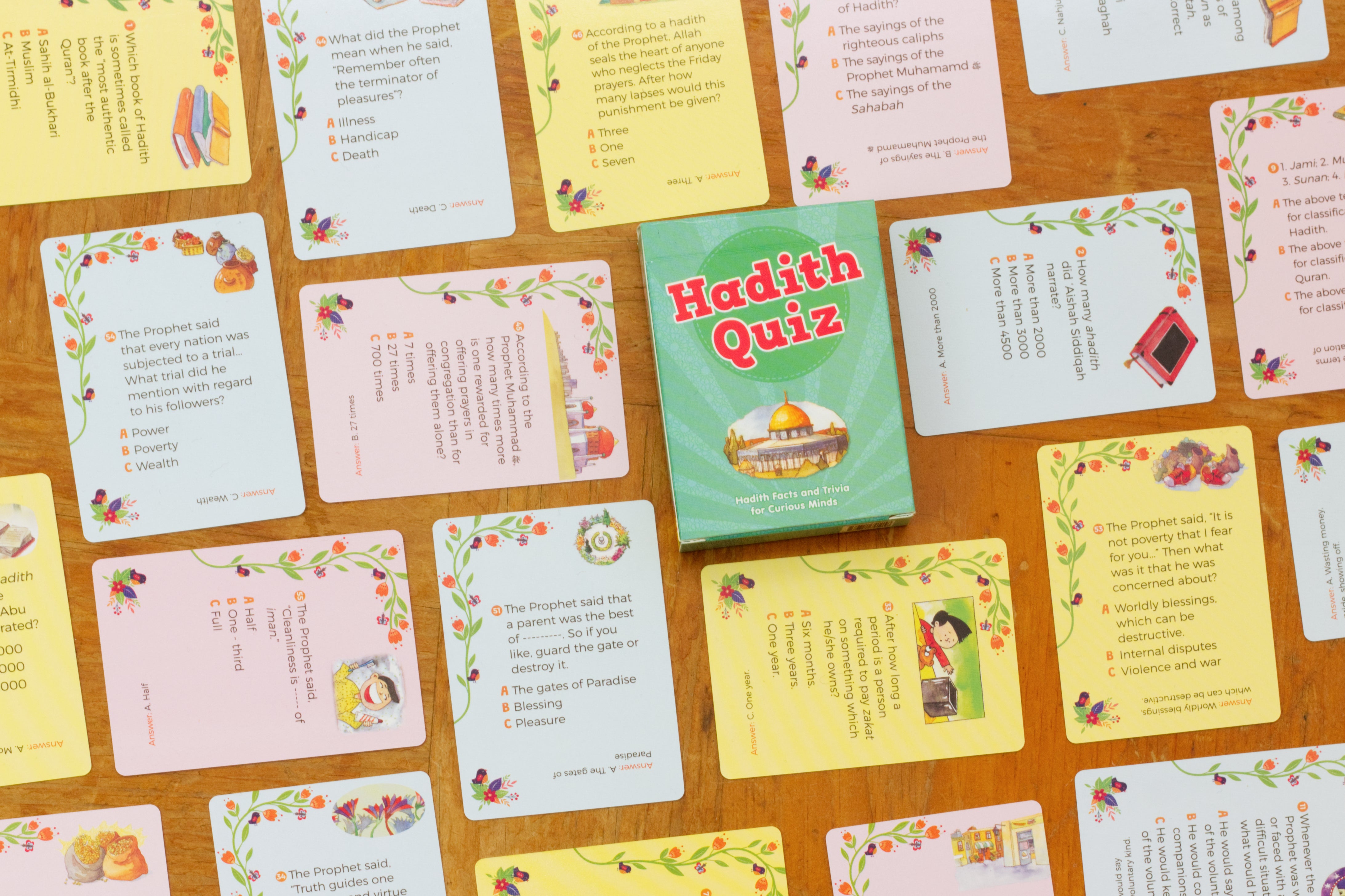 Hadith Quiz Cards – Anafiya Gifts UK