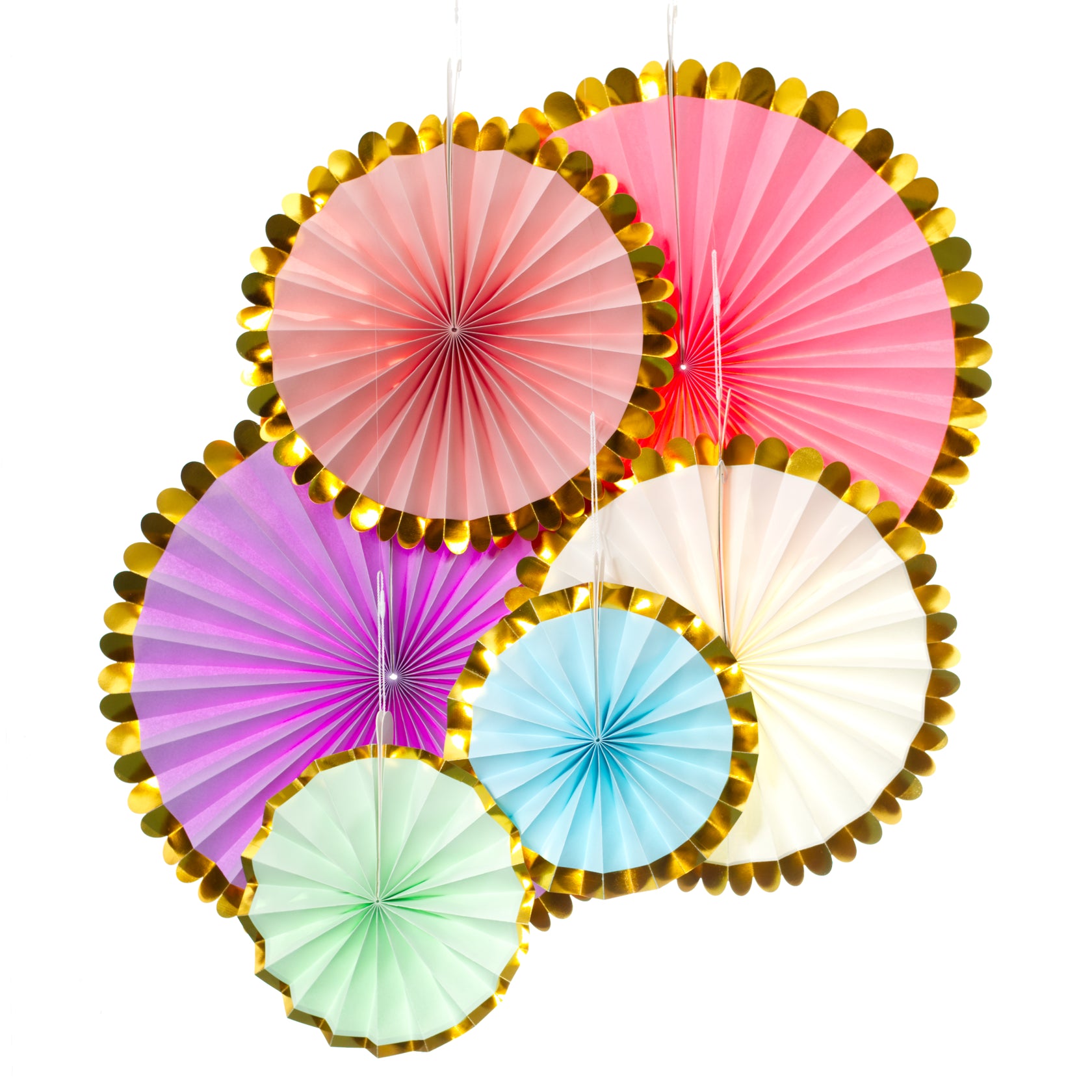 Pastel Sunset Fan Set – Anafiya Gifts UK